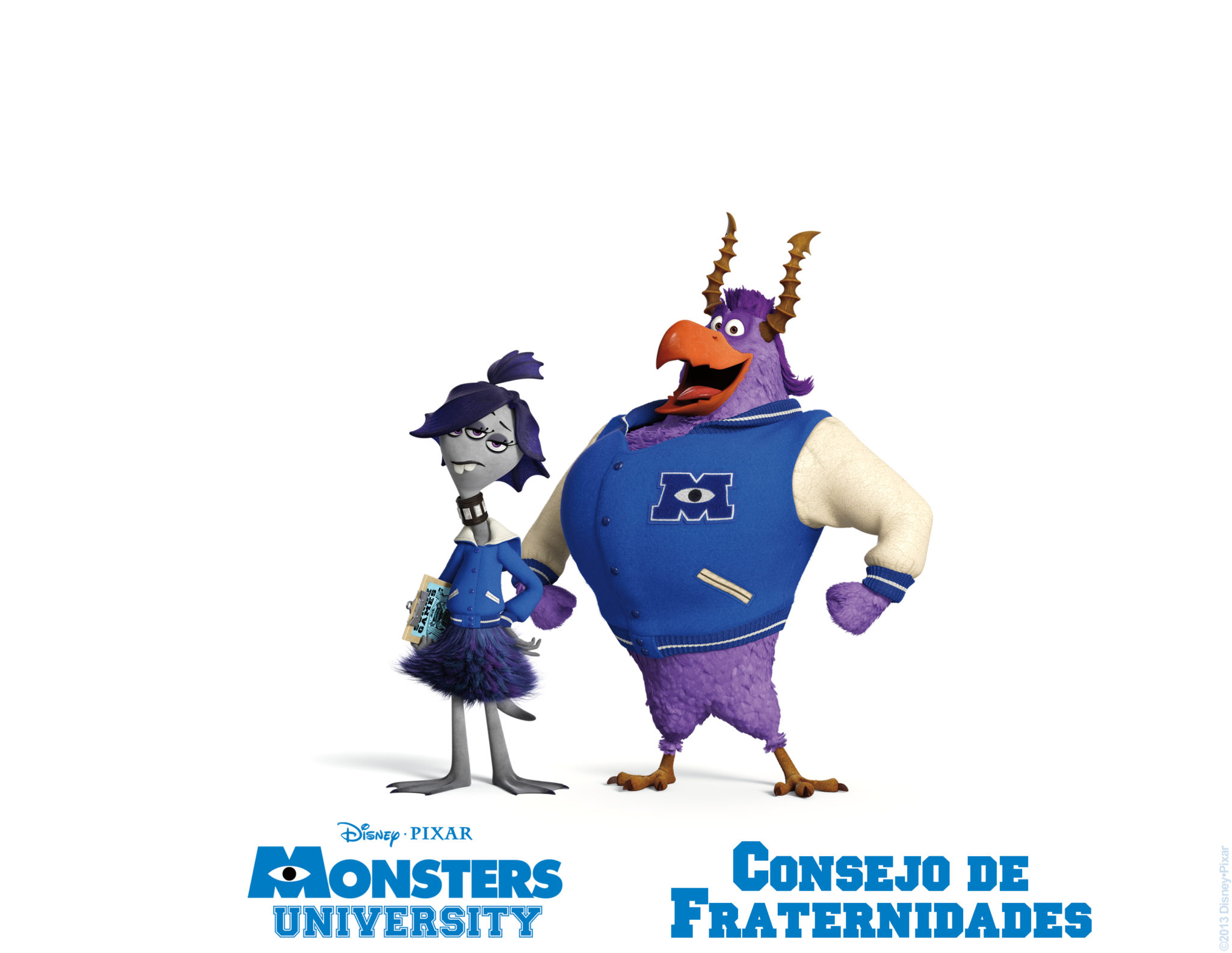 Conozcan las fraternidades de ‘Monsters University’ - VGEzone