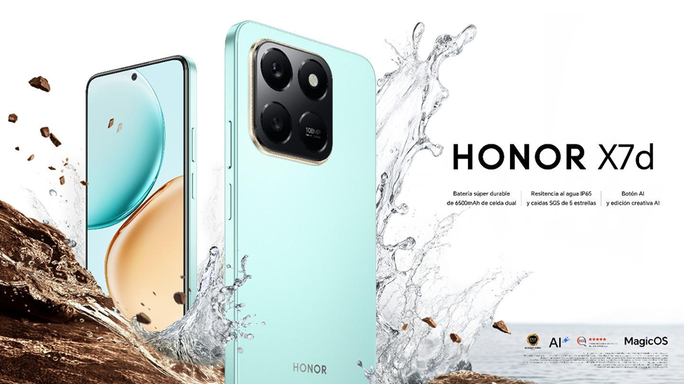HONOR X7d: potencia, resistencia e inteligencia que elevan la ...